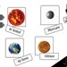SOLAR SYSTEM BILINGUAL 26 Montessori Cards 2 Posters Flashcard Pdf ...