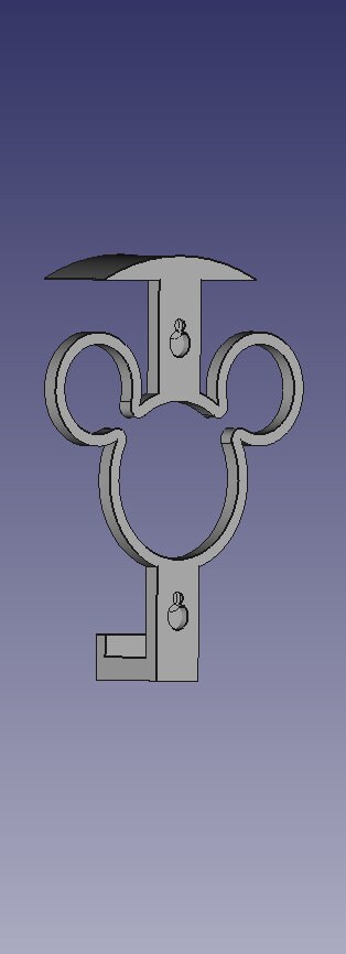 STL File for Mouse Shaped Ear Holder - Etsy