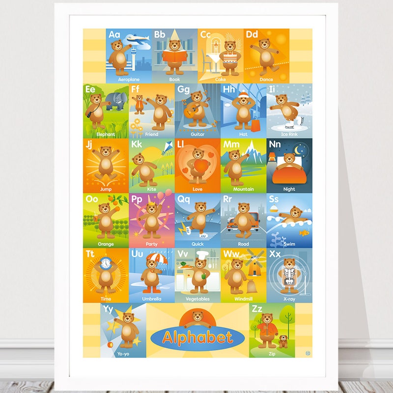 Bear Alphabet - Etsy