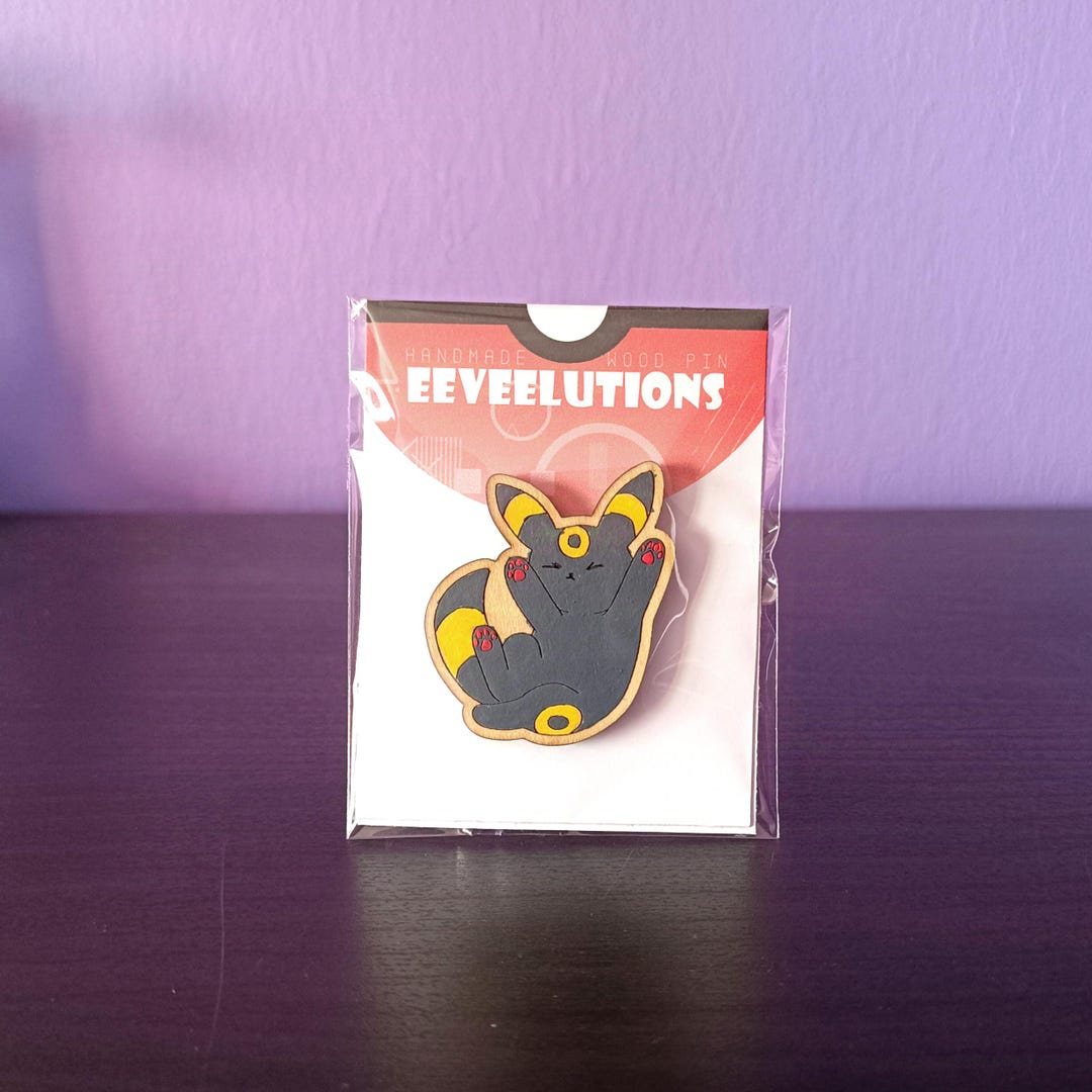 Umbreon Pin - Eeveelutions - Etsy