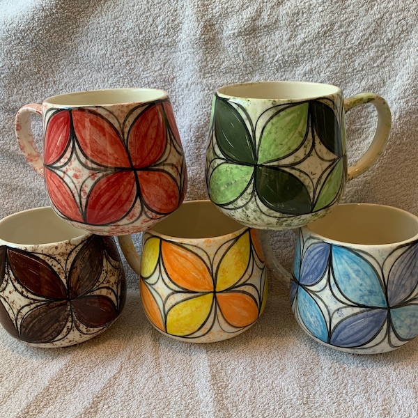 Hand Painted Mug - Etsy