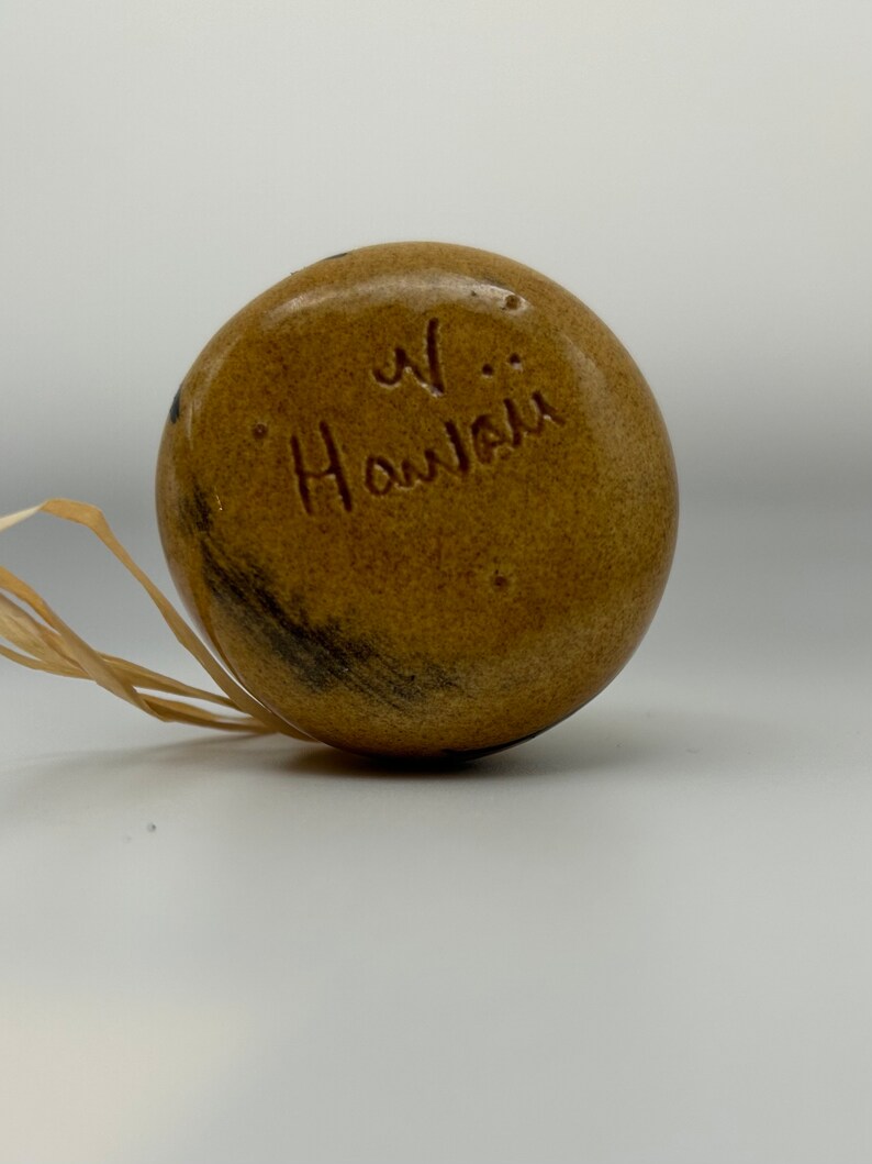 Hawaii Handcrafted Ceramic Ipu Gourd Ornaments, Hand Painted, 3 Sizes ...