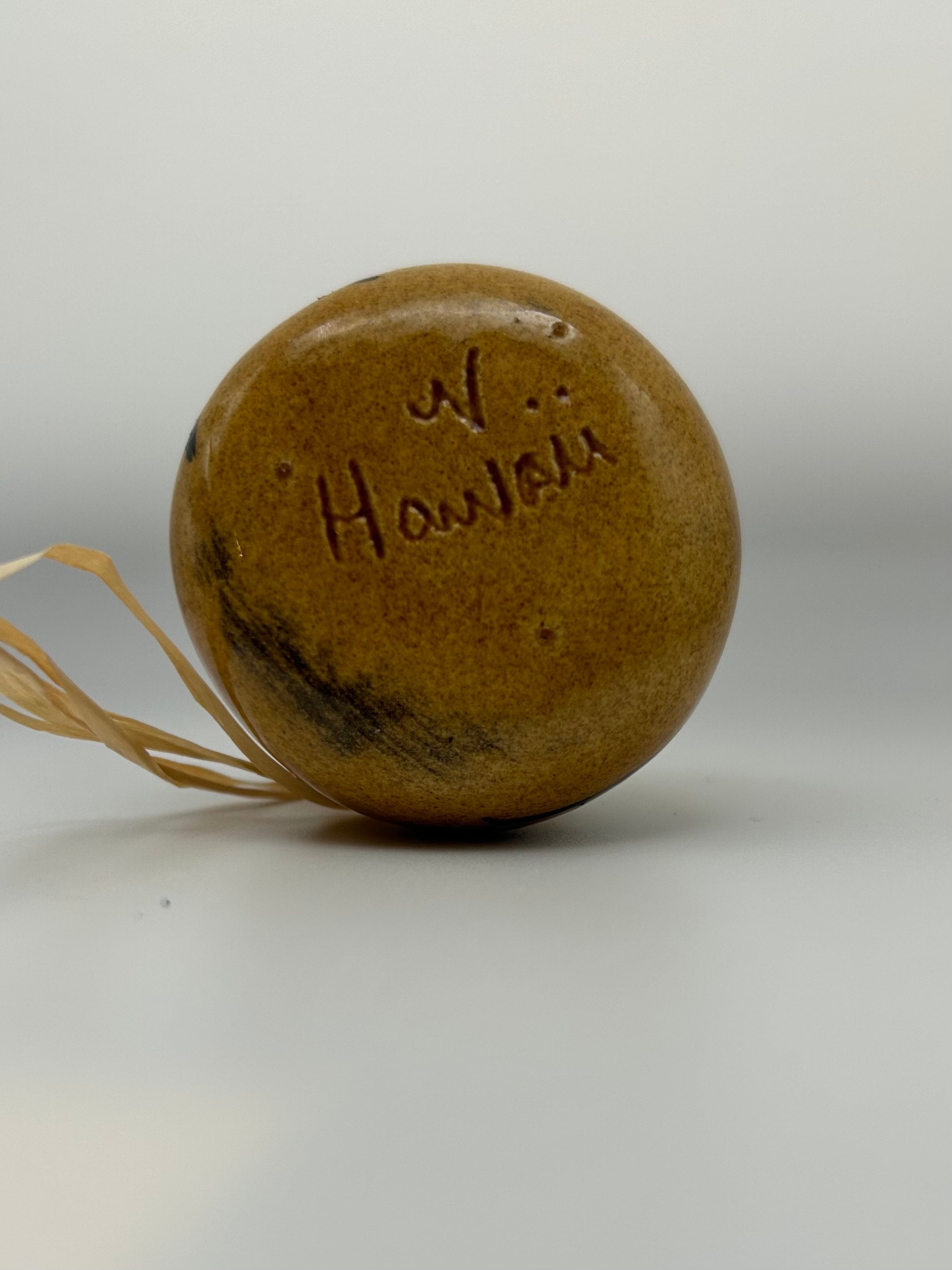 Hawaii Handcrafted Ceramic Ipu Gourd Ornaments, Hand Painted, 3 Sizes ...