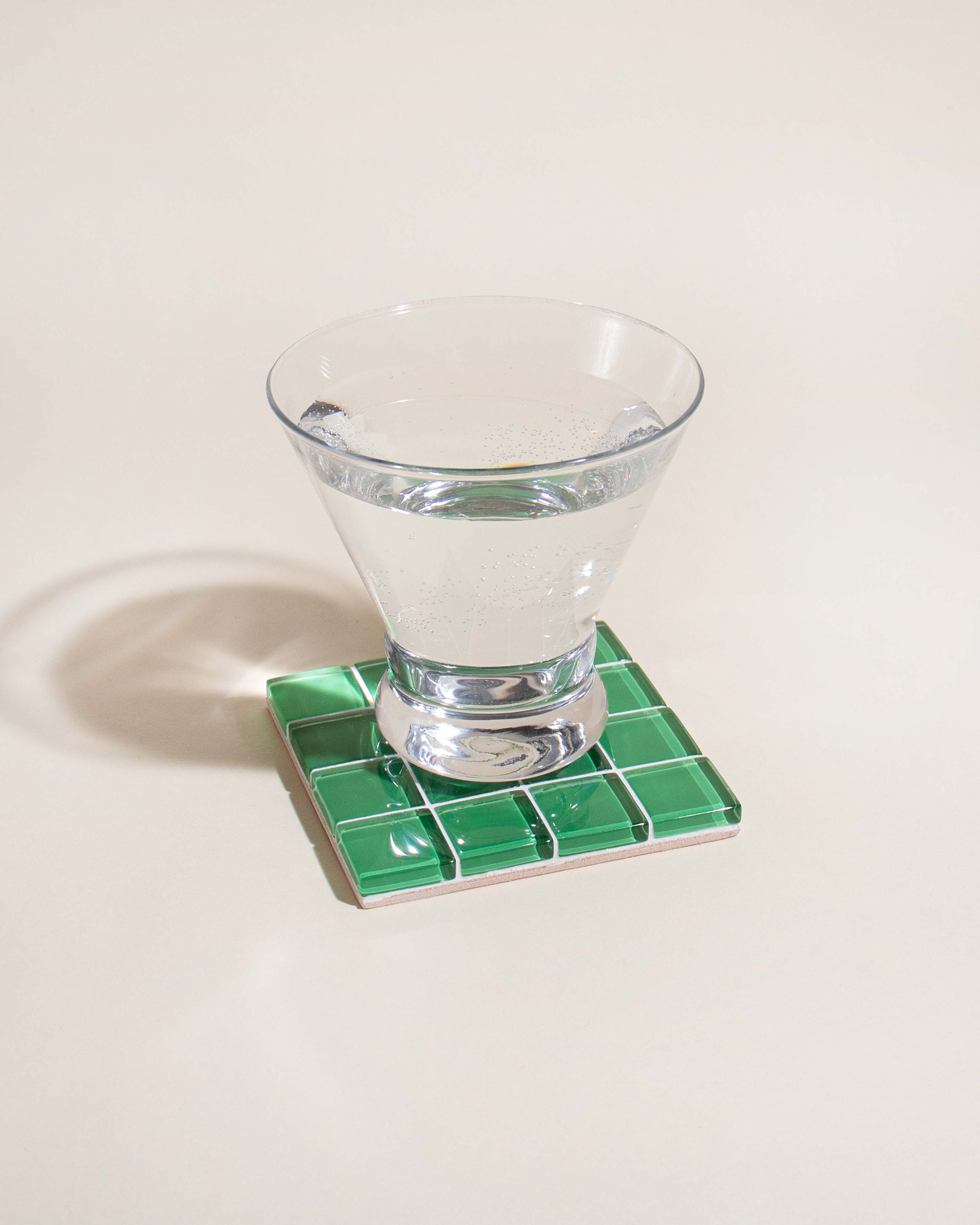 Drink Coaster Set of 4 Glass Tile Coasters Set of 4 - Etsy Canada