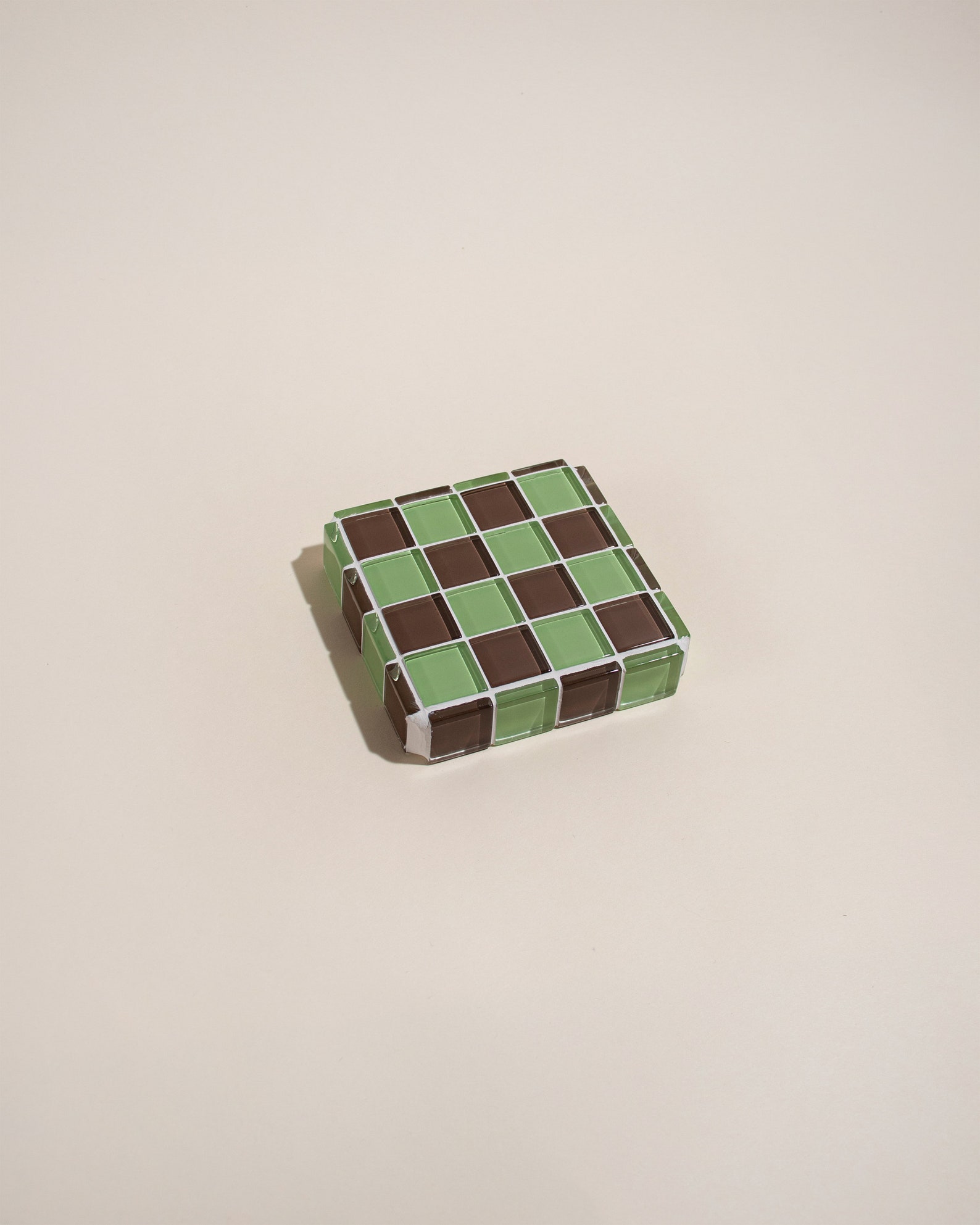 Glass Tile Decorative Cubes Tile Cubes Table Decors - Etsy