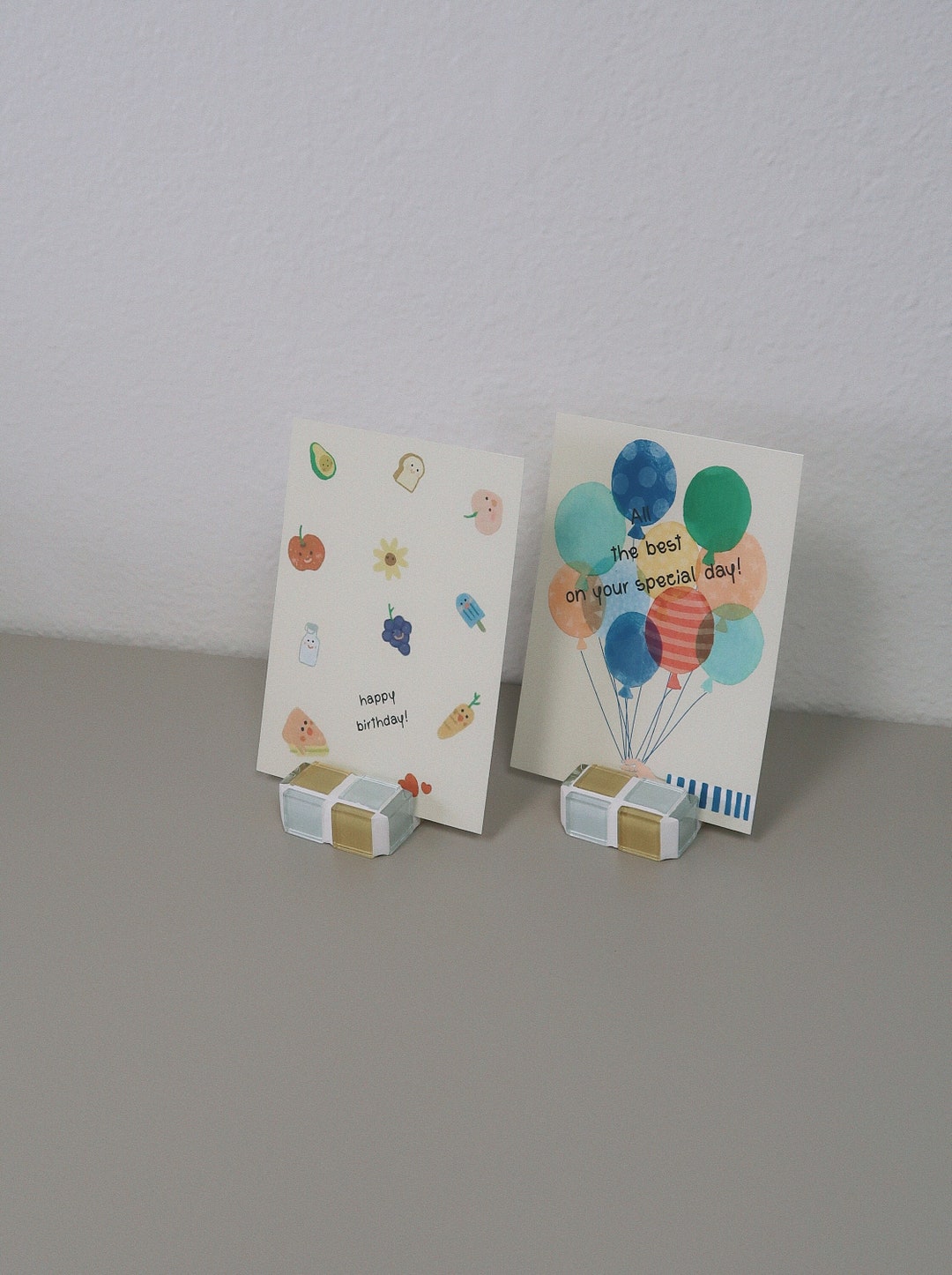 Happy Birthday Card - Greeting Card - Card With Envelope - Hand Drawing ...