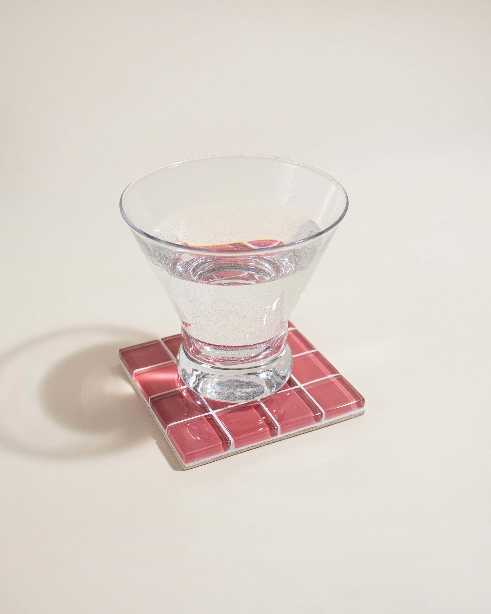 Drink Coaster Set of 4 | Glass Tile Coasters Set of 4 | Housewarming ...