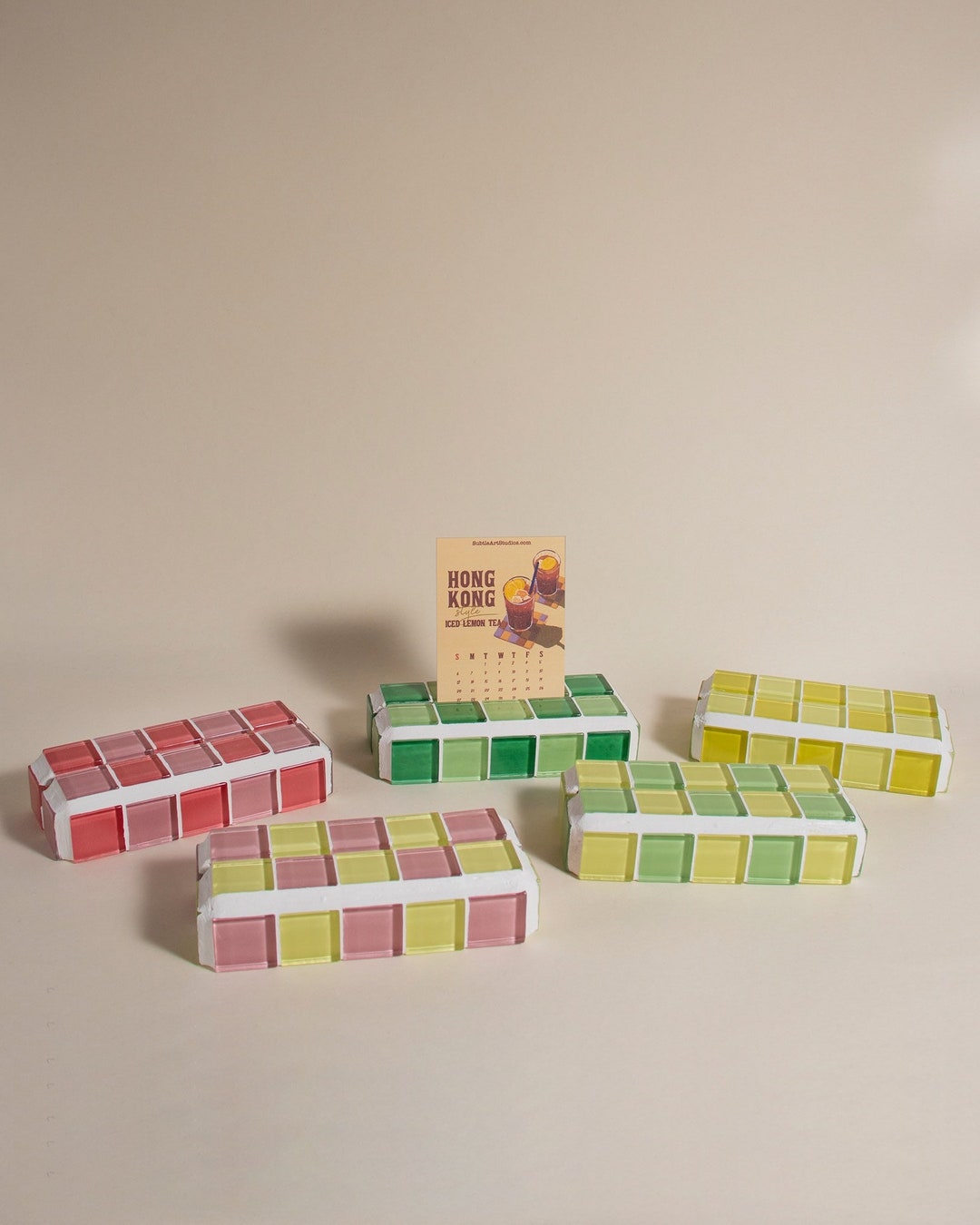 Checkered Tile Photo Stand Picture Stand Card Holder - Etsy