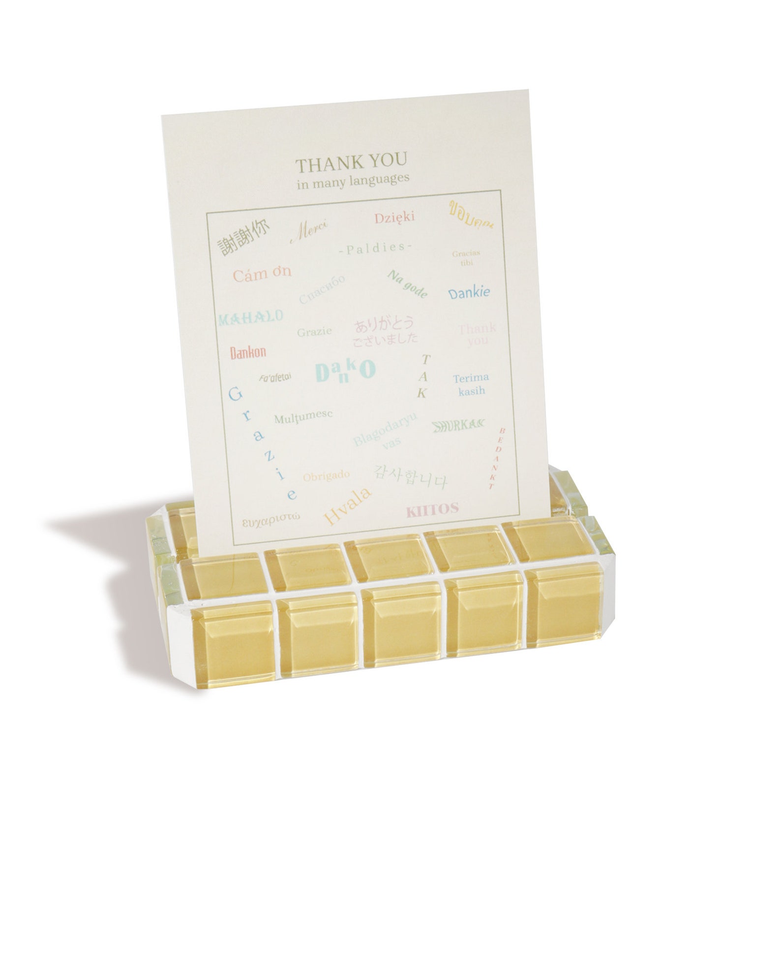 Checkered Tile Photo Stand | Picture Stand | Card Holder | Menu Stand ...