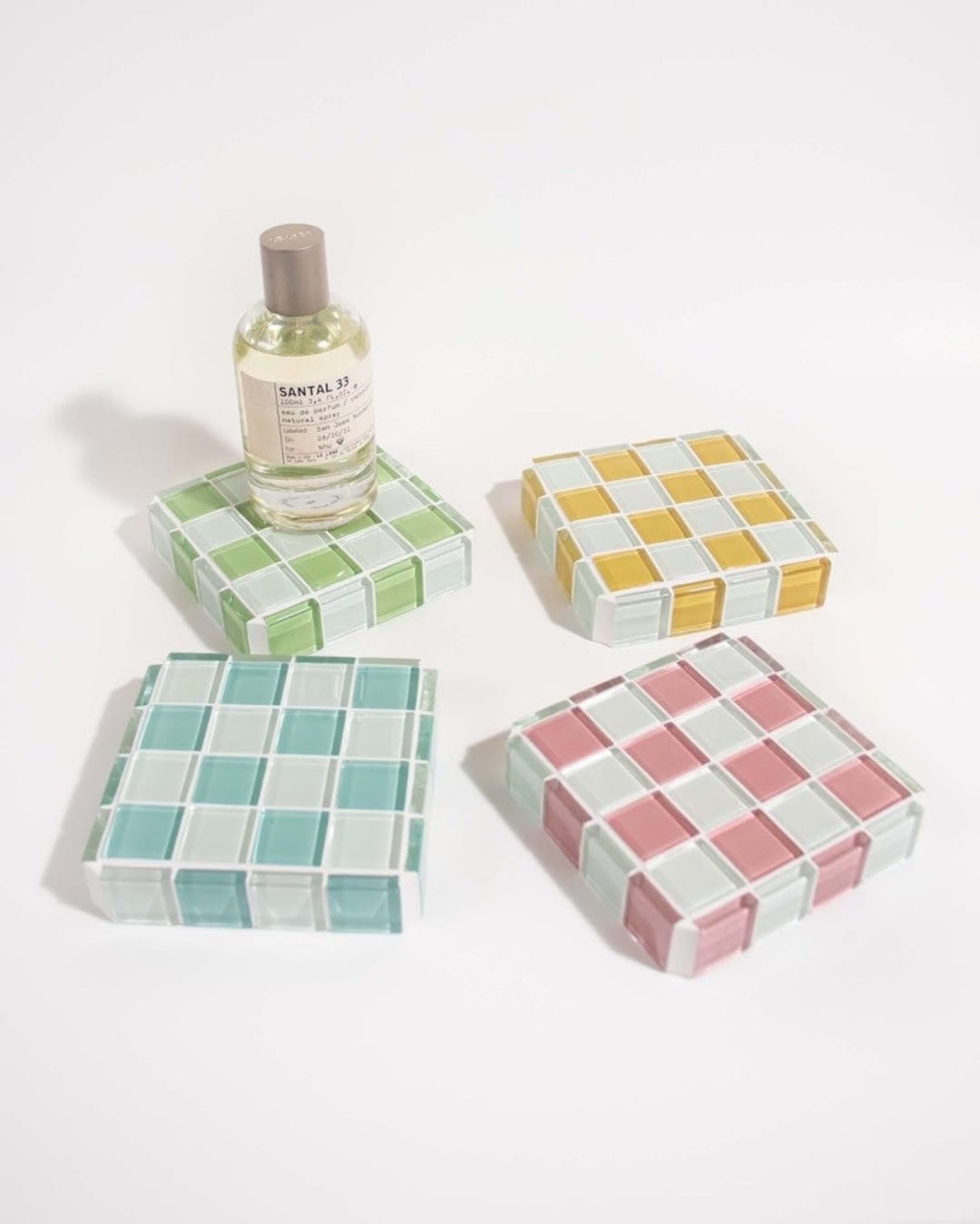 Glass Tile Decorative Cubes | Tile Cubes | Table Decors | Tabletop ...
