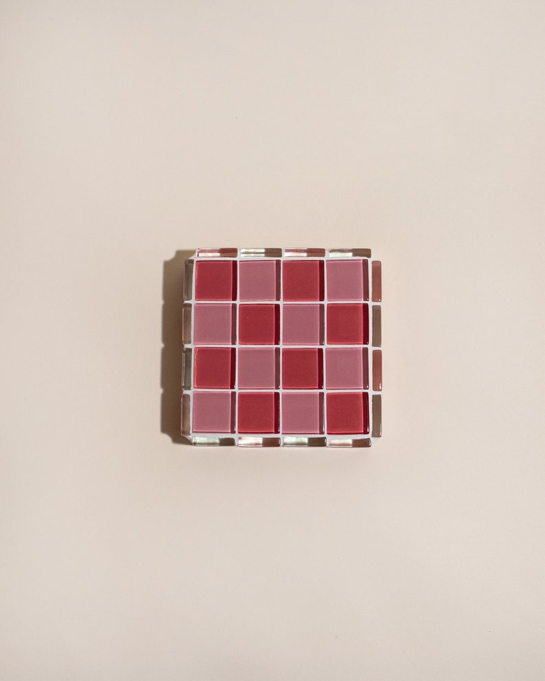 Glass Tile Decorative Cubes Tile Cubes Table Decors - Etsy