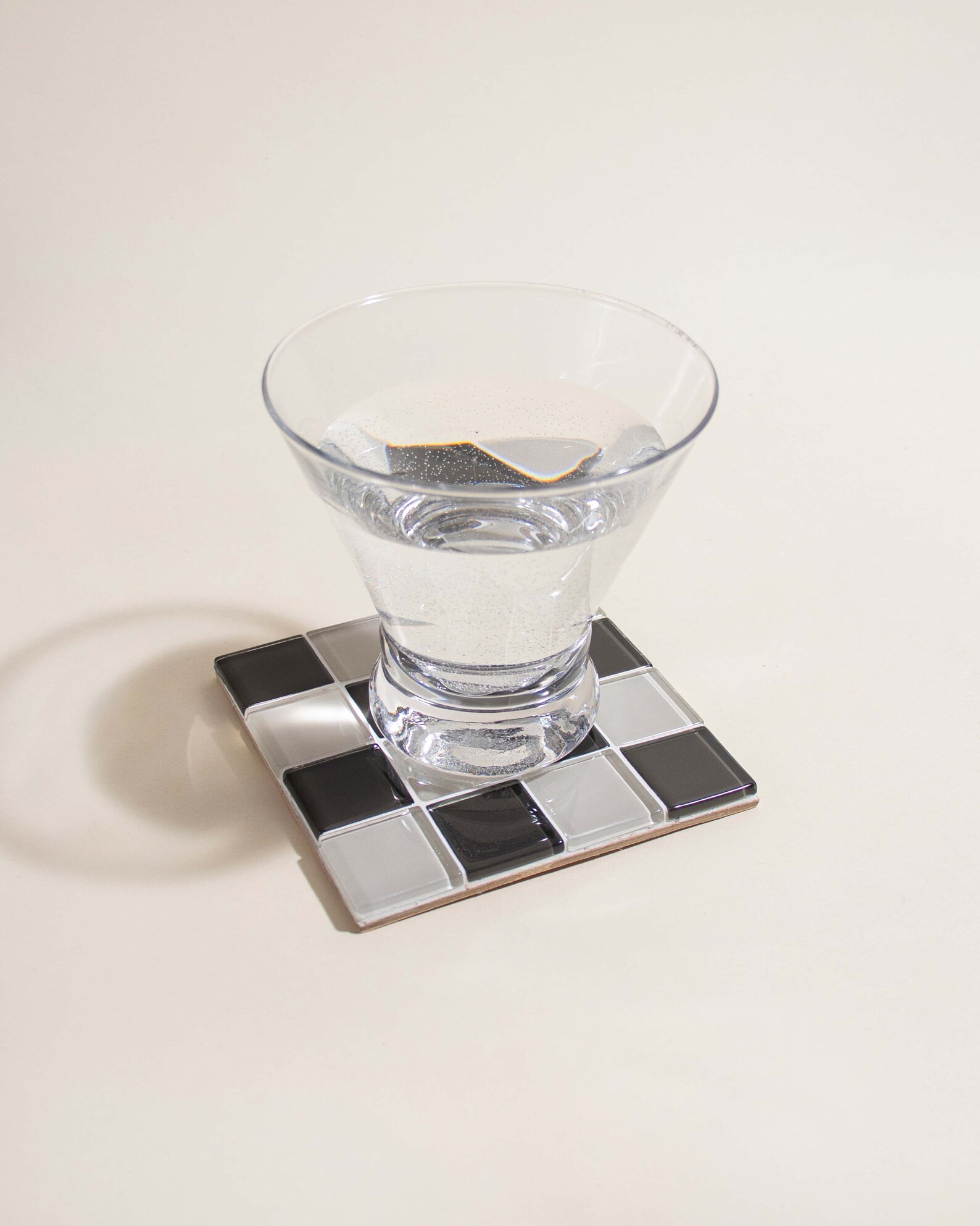 Glass Tile Coaster Handmade Drink Coaster Square Coaster - Etsy