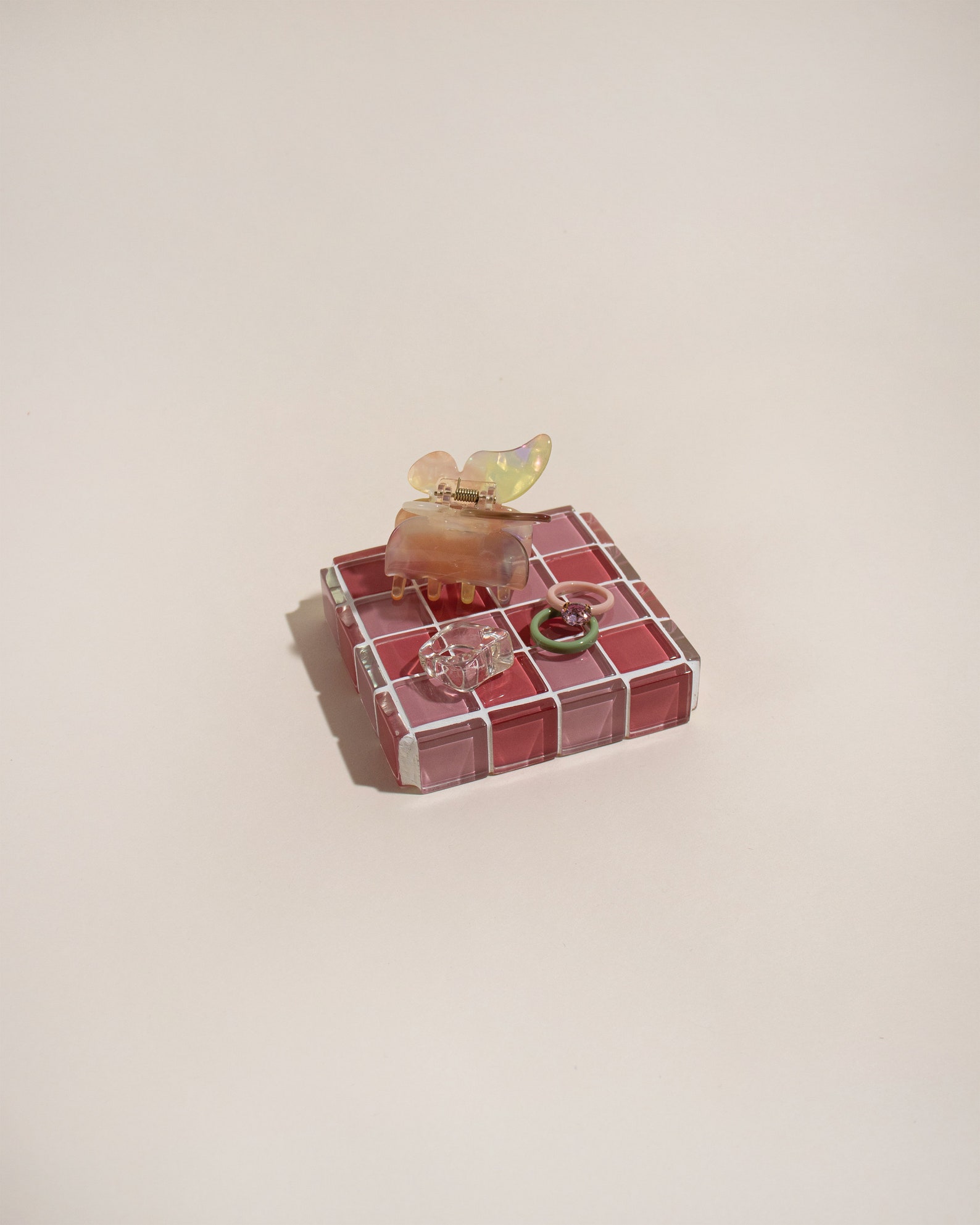 Glass Tile Decorative Cubes Tile Cubes Table Decors - Etsy