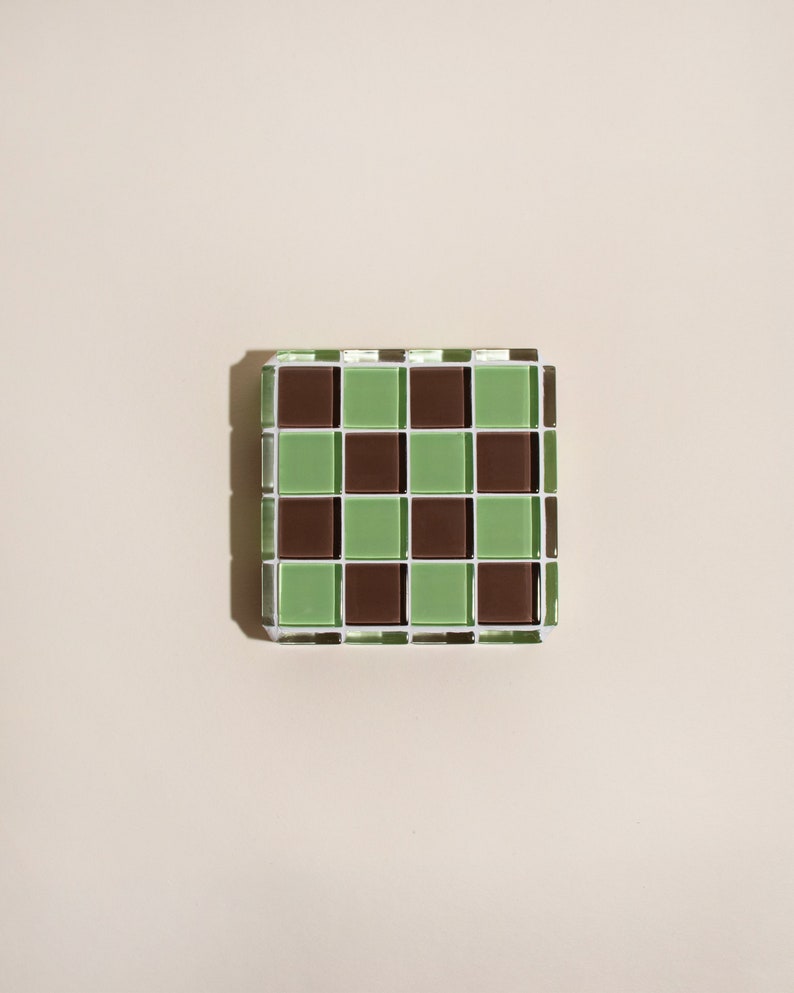 Glass Tile Decorative Cubes Tile Cubes Table Decors - Etsy