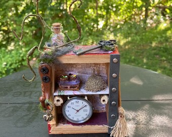 Steampunk Bookcase - Etsy