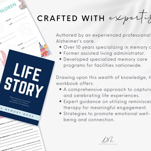 Life Story Printable Workbook | Perfect for Alzheimers Caregiving ...