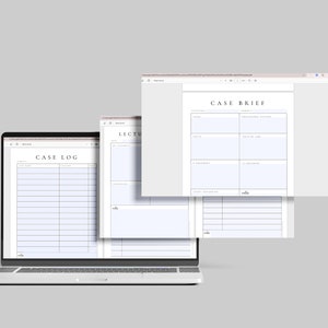 Law School Mega Bundle Essentials | Case Brief Template | Note Taking ...