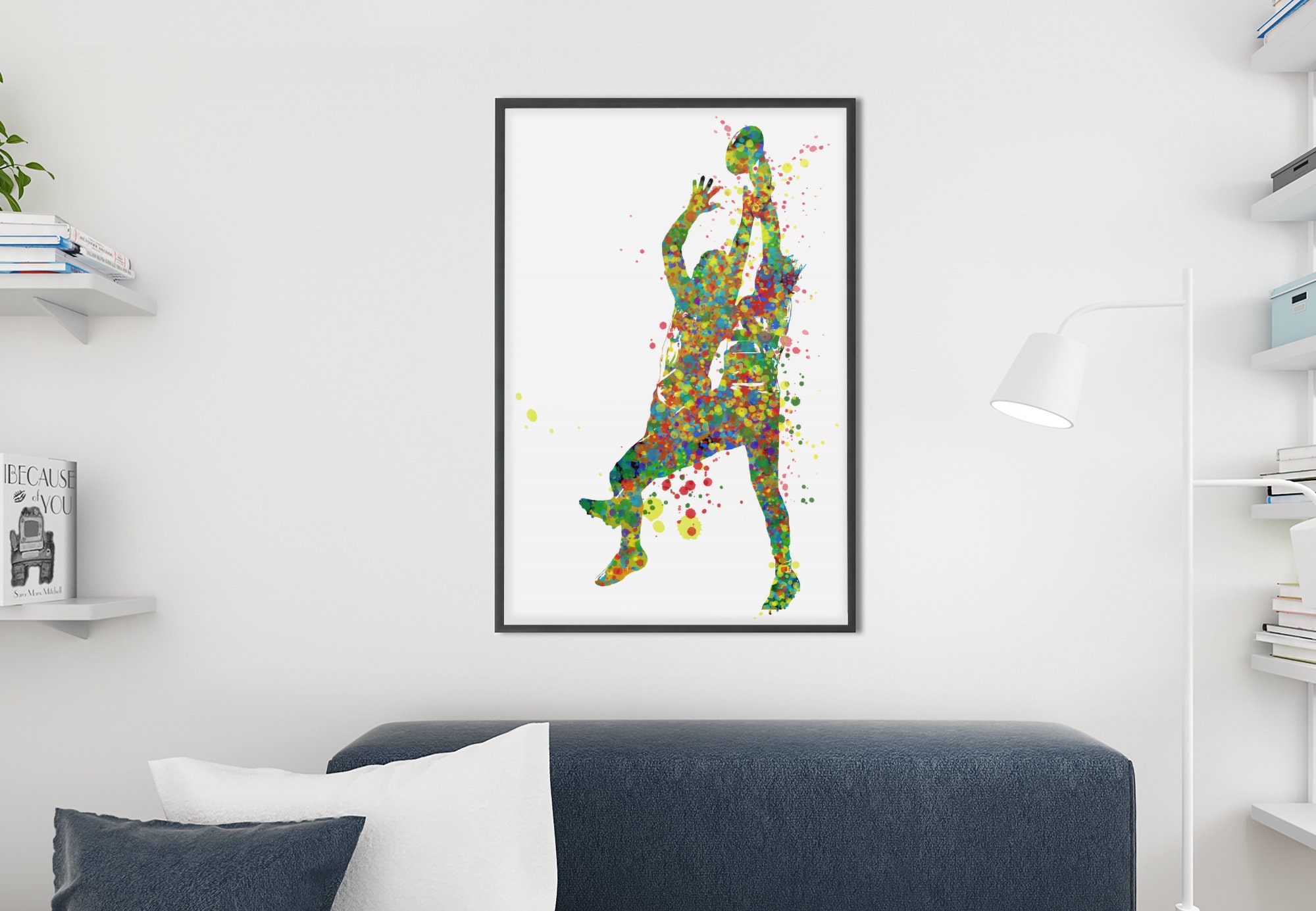 AFL Players Print , Printable Art Posters, Sport Art, Teen Room ...