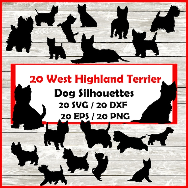 Westie Dxf - Etsy
