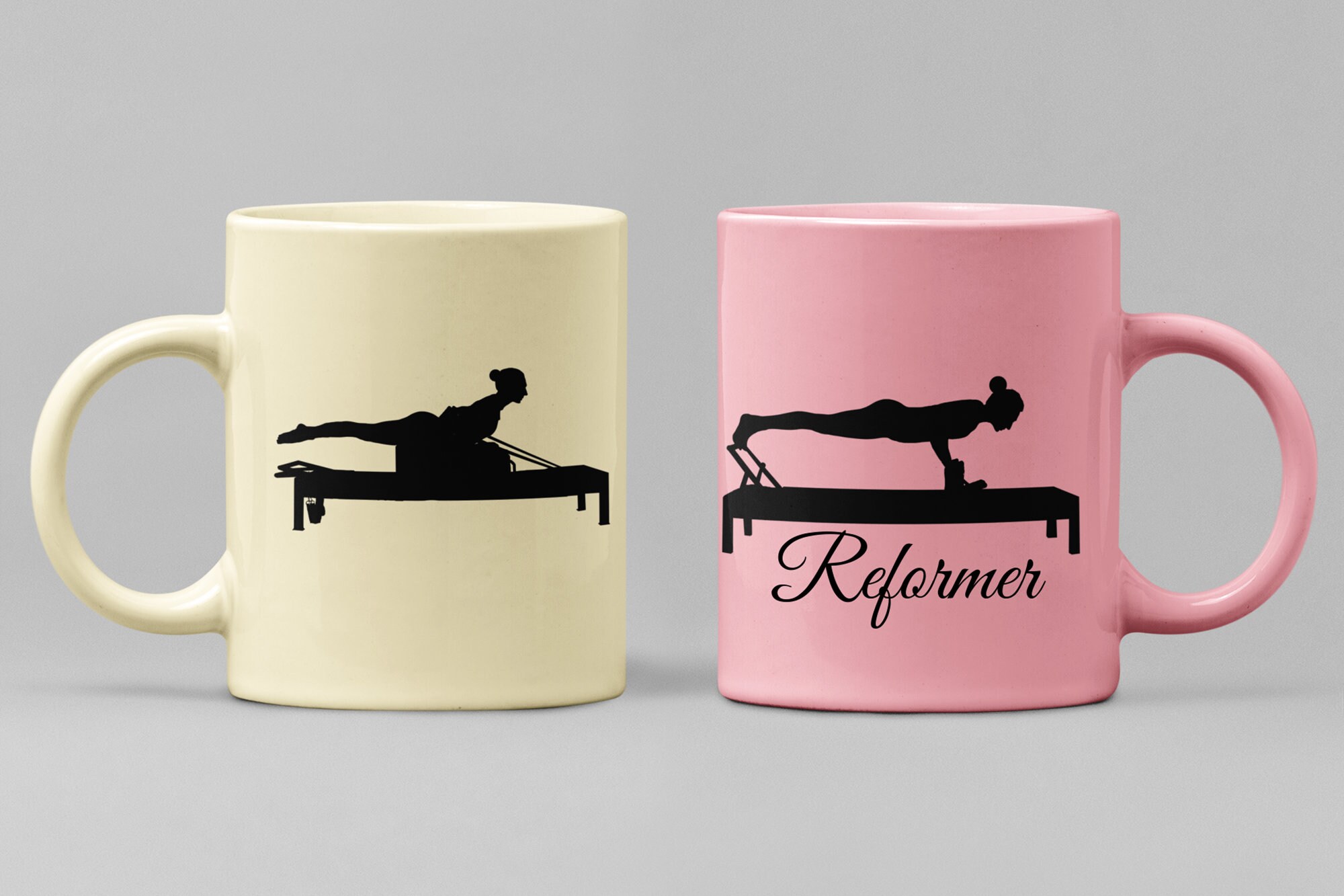 Reformer Pilates Fitness Silhouette 10 Designs Digital Download SVG ...