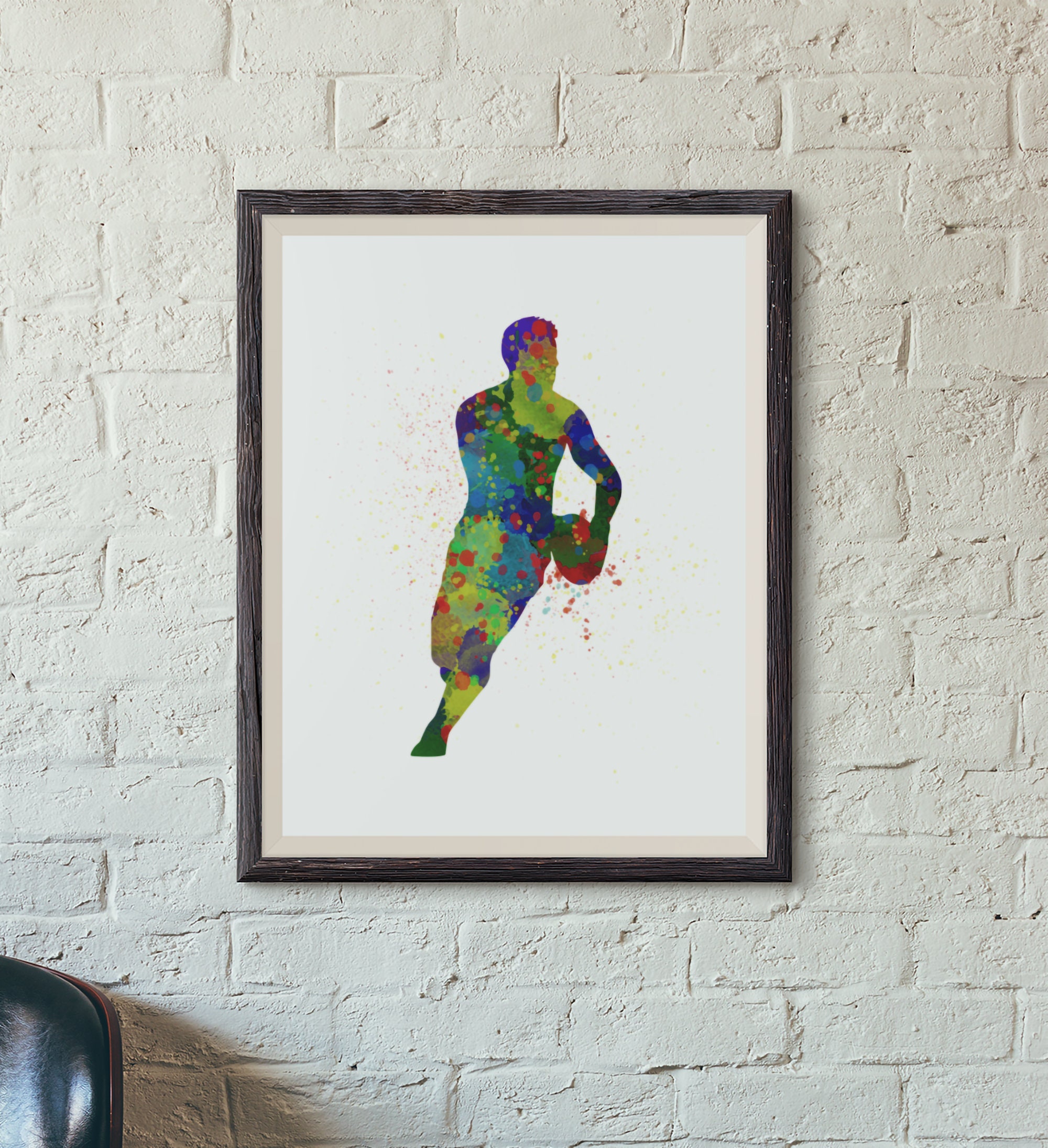 AFL Player Print , Printable Art Posters, Sport Art, Teen Room ...