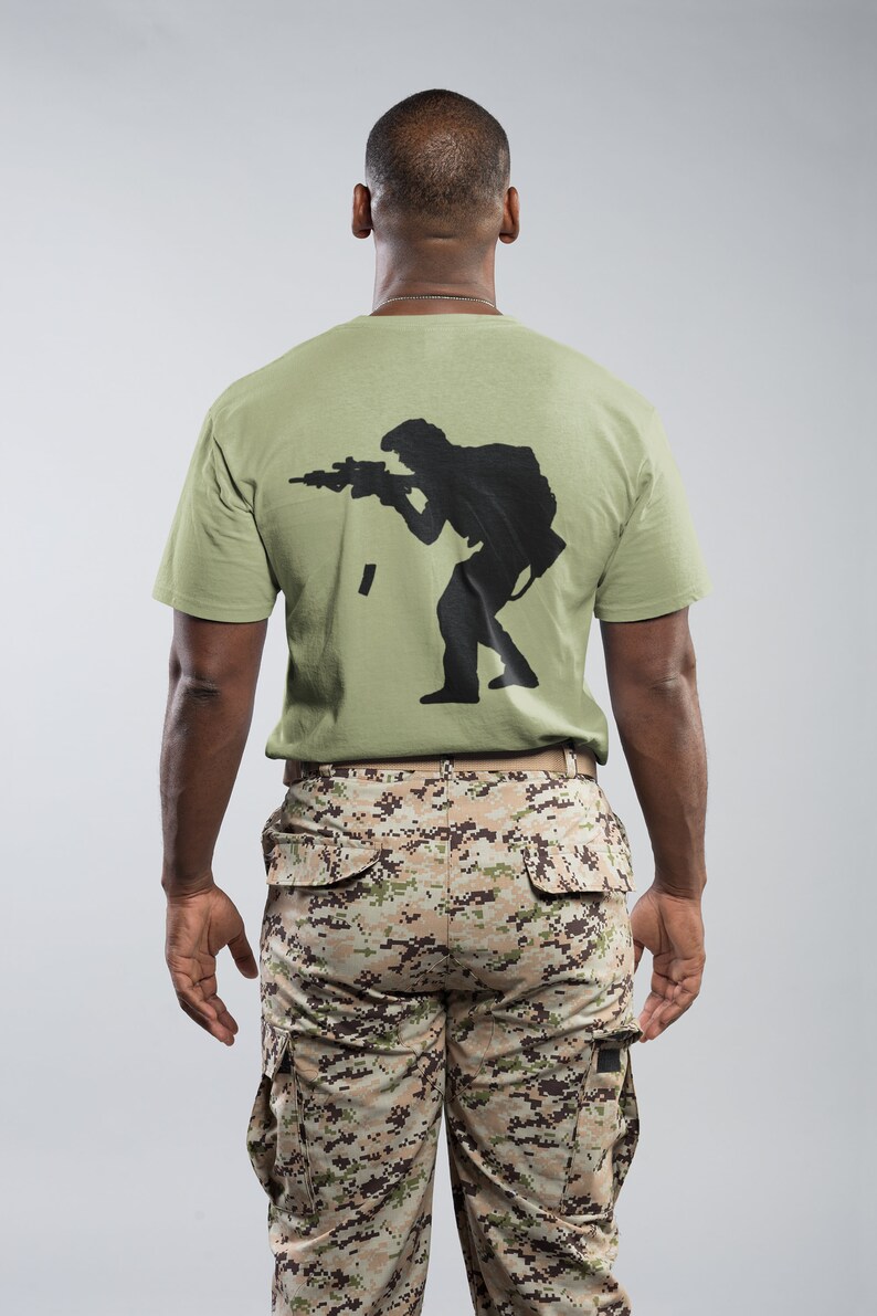 Army Soldiers Combat Silhouette Pack 25 Designs Digital Download 25 Png ,SVG , DXF , EPS Cut ...