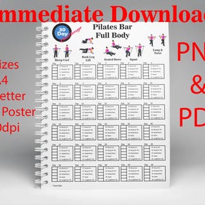 Pilates Bar Workout Planner: Personalized Fitness Plans for All Levels ...