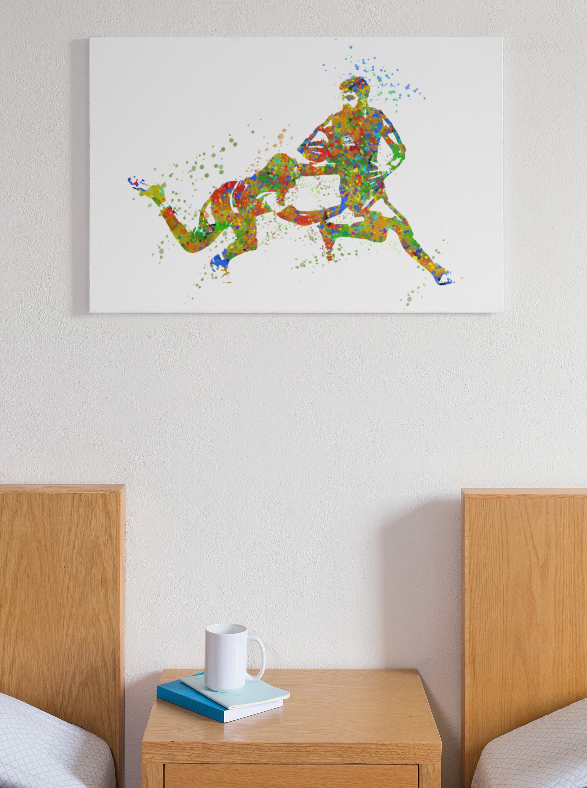 AFL Players Print , Printable Art Posters, Sport Art, Teen Room ...