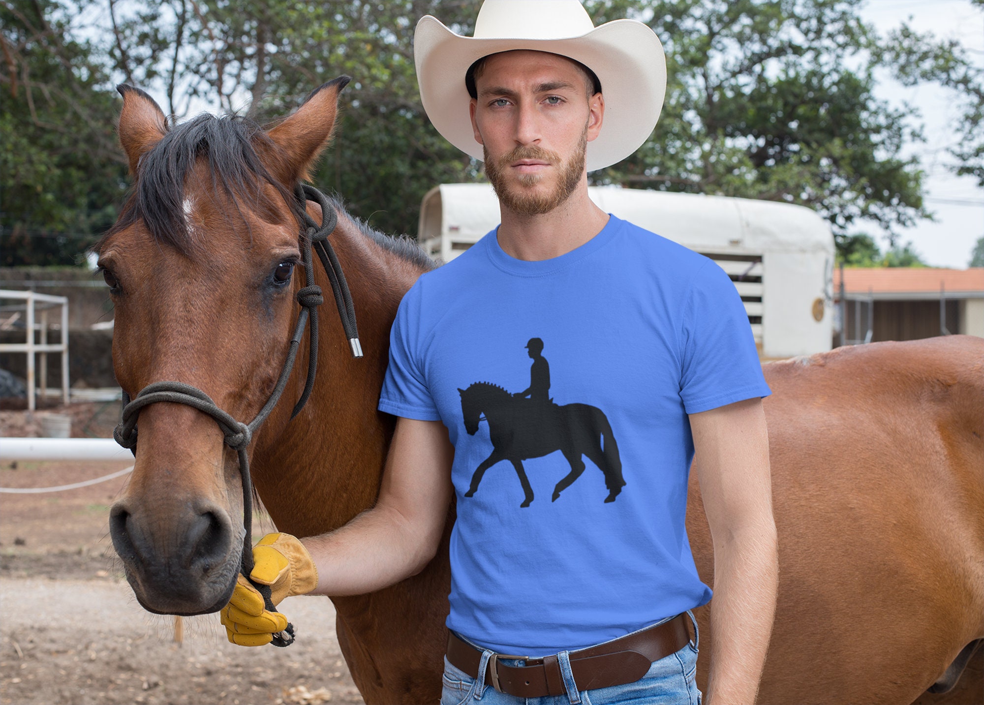 Dressage Horse Silhouette Pack - 20 Horse Riding Designs | Digital ...