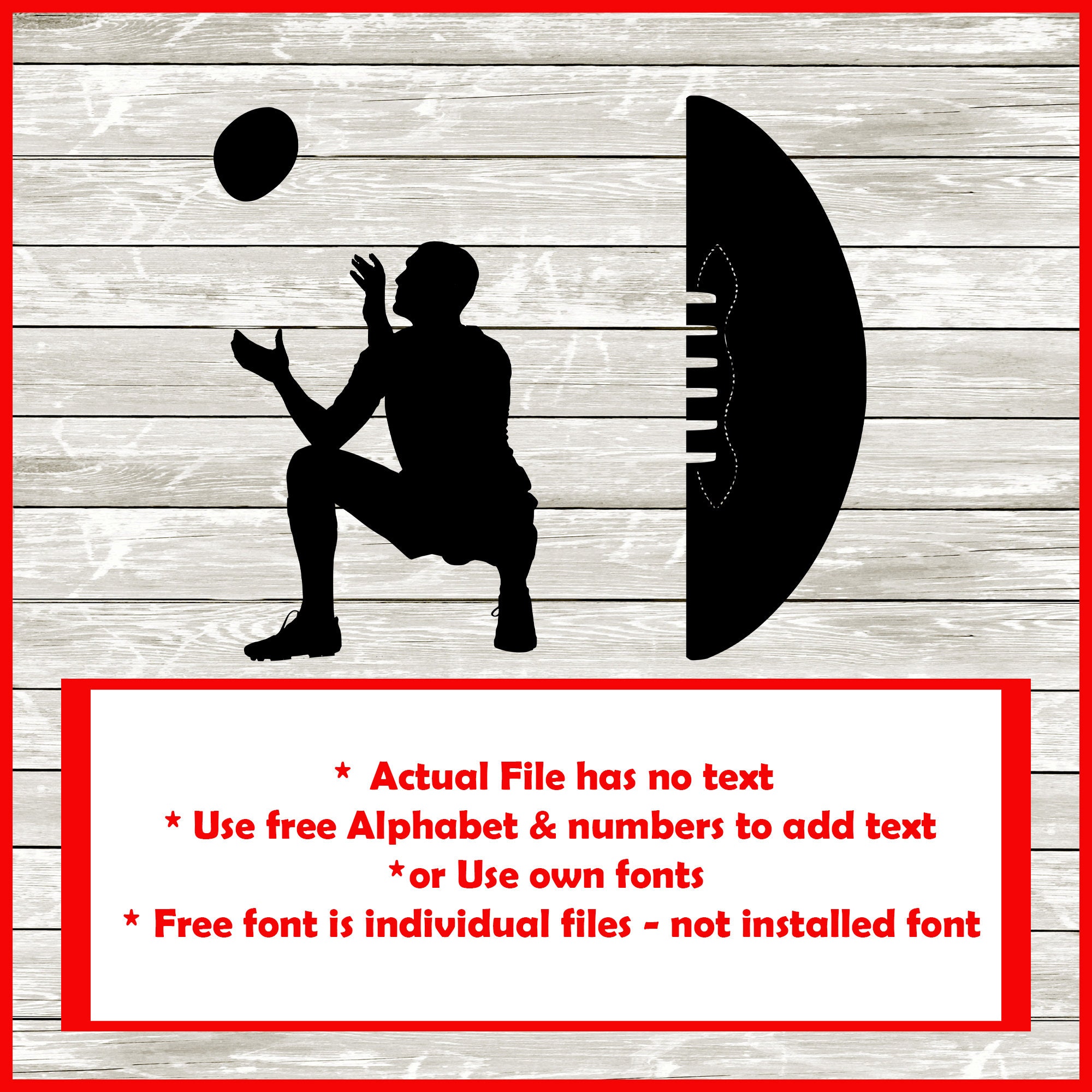 Australian Football League AFL Clipart: Black Split Name Frame Ball and ...