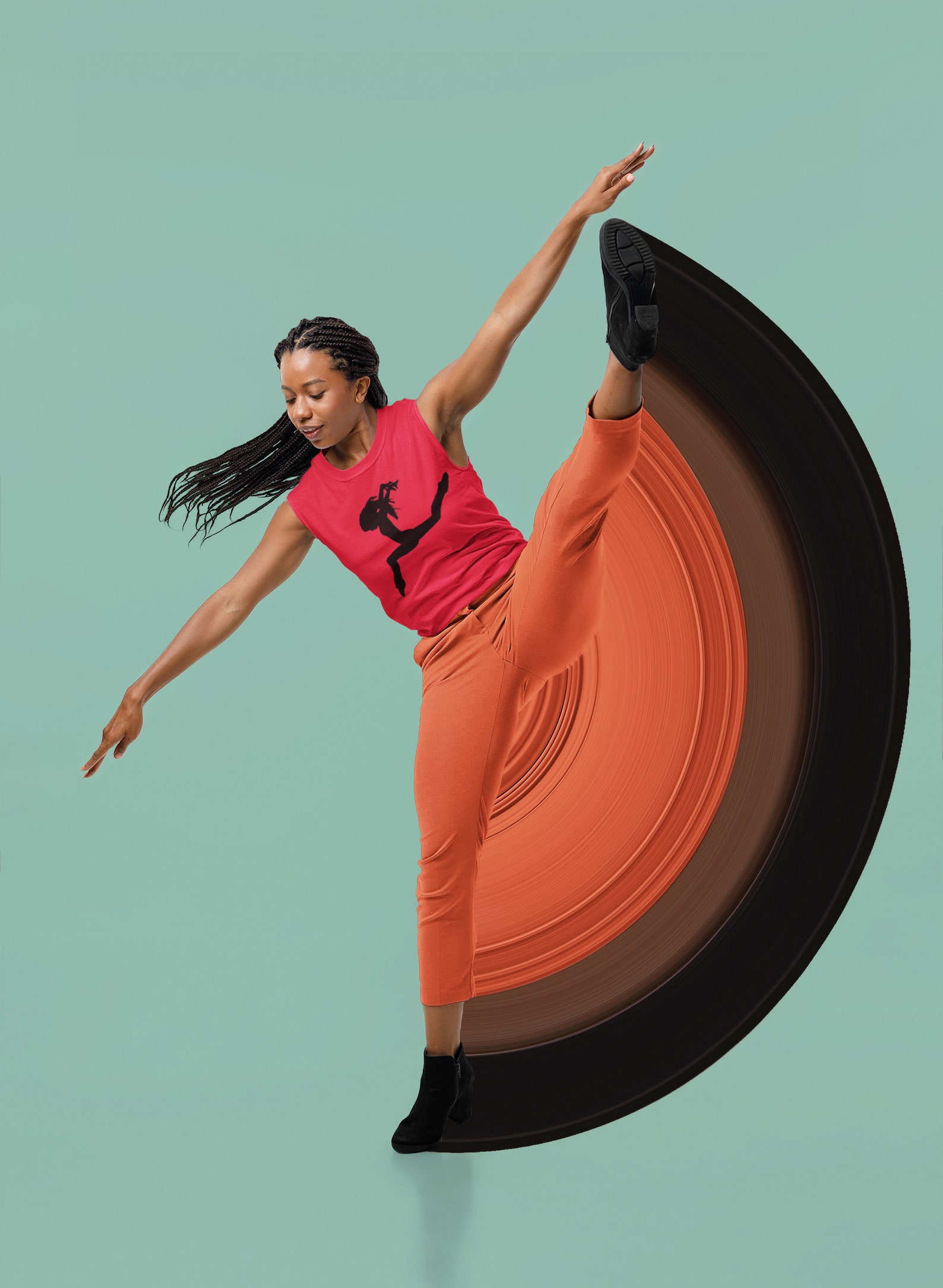 Contemporary Dancing Silhouette Pack - 20 Designs Digital Download |20 ...