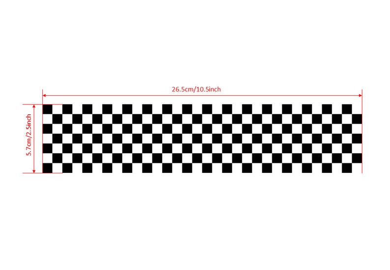 Checkered Race Flag Edible Icing Printed Cake Wrap Topper Ribbon Border ...