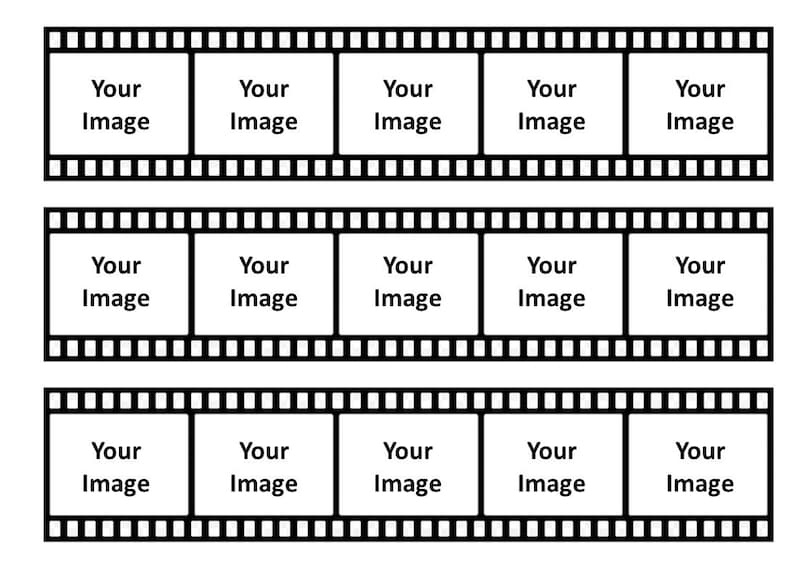 Camera Film Reel Edible Icing Cake Wrap Topper Personalised With Your ...