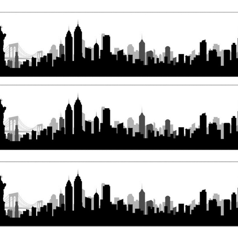 Nyc White Decal - Etsy UK