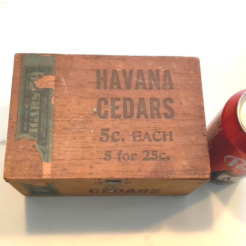 Cuban Cigar Box - Etsy