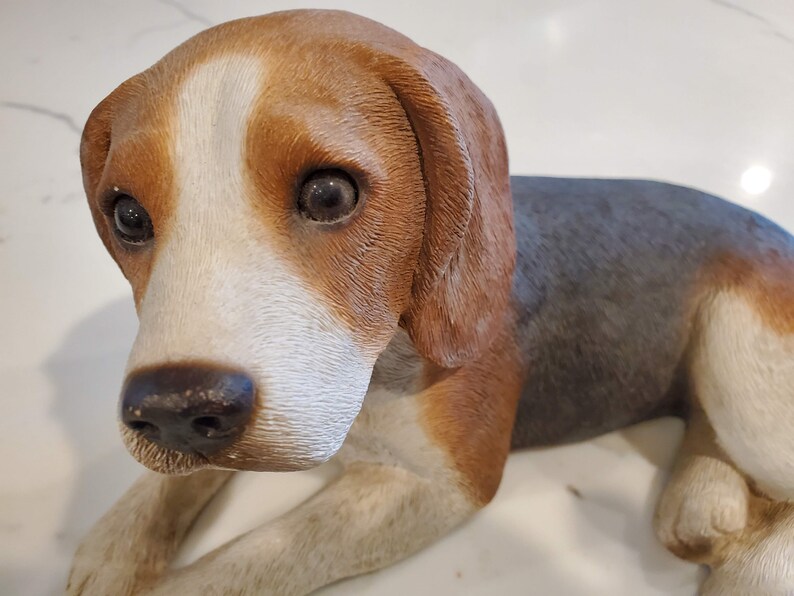 Adorable Sandicast Beagle Sculpture - Etsy