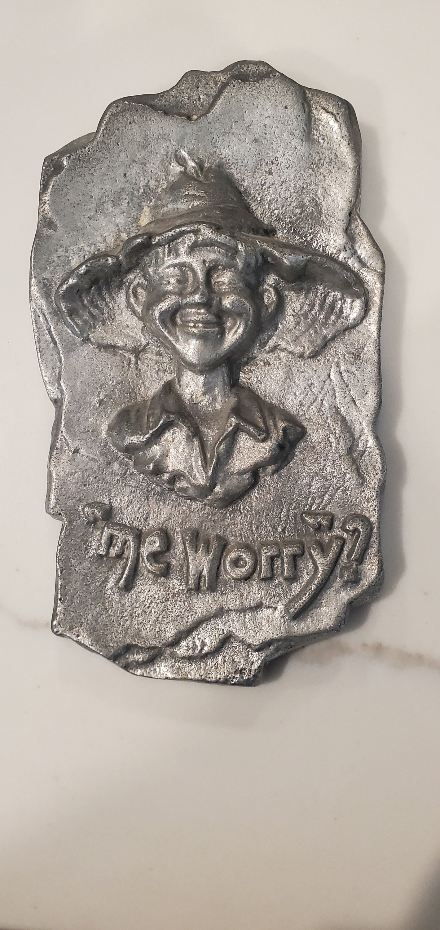 Alfred E Neuman Me Worry Plaque - Etsy