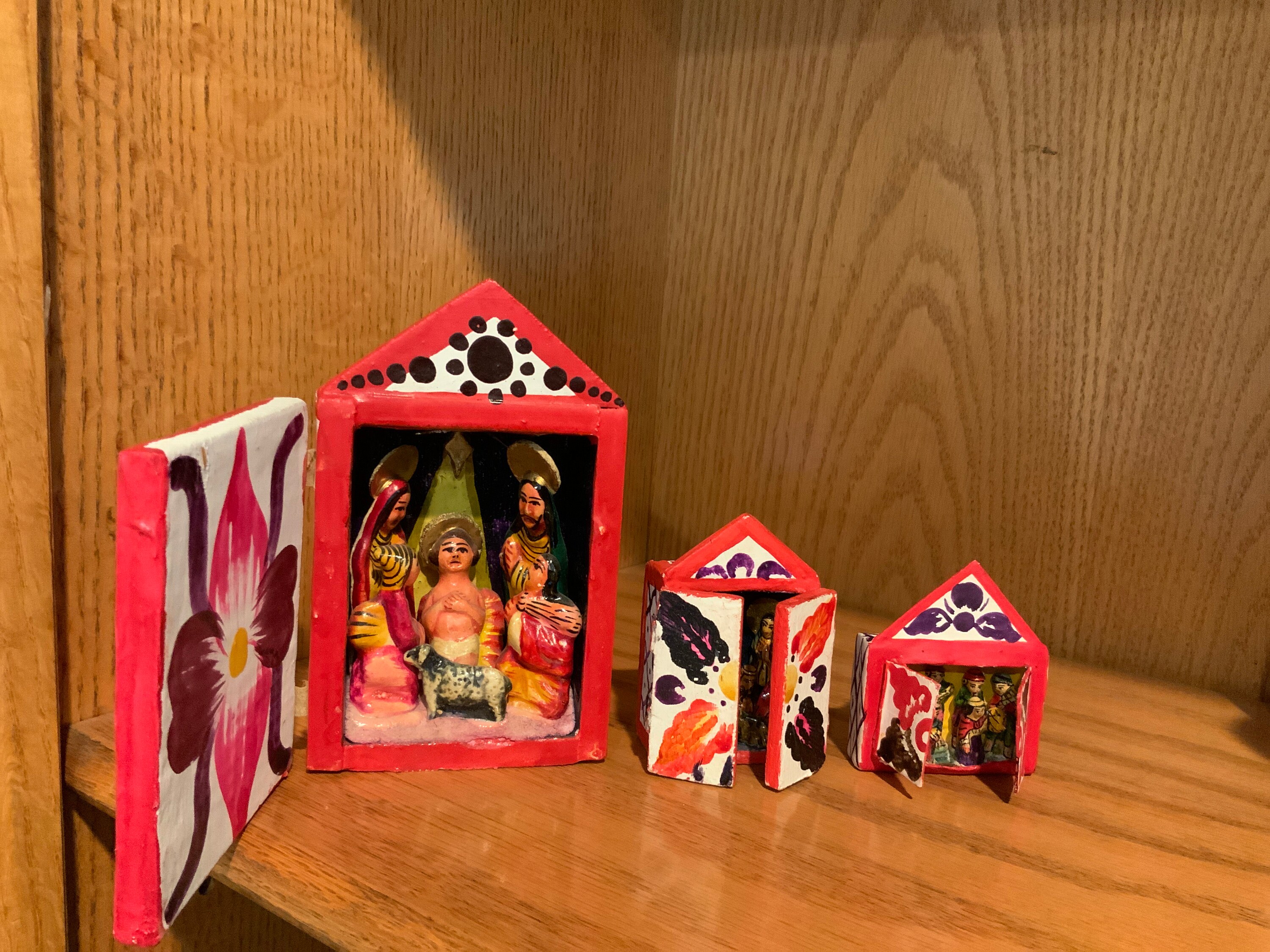 Set of 3 Nativity Retablos - Etsy