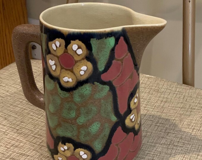 Rare and Beautiful Art Nouveau Pottery Vase by Carl Gebauer. - Etsy