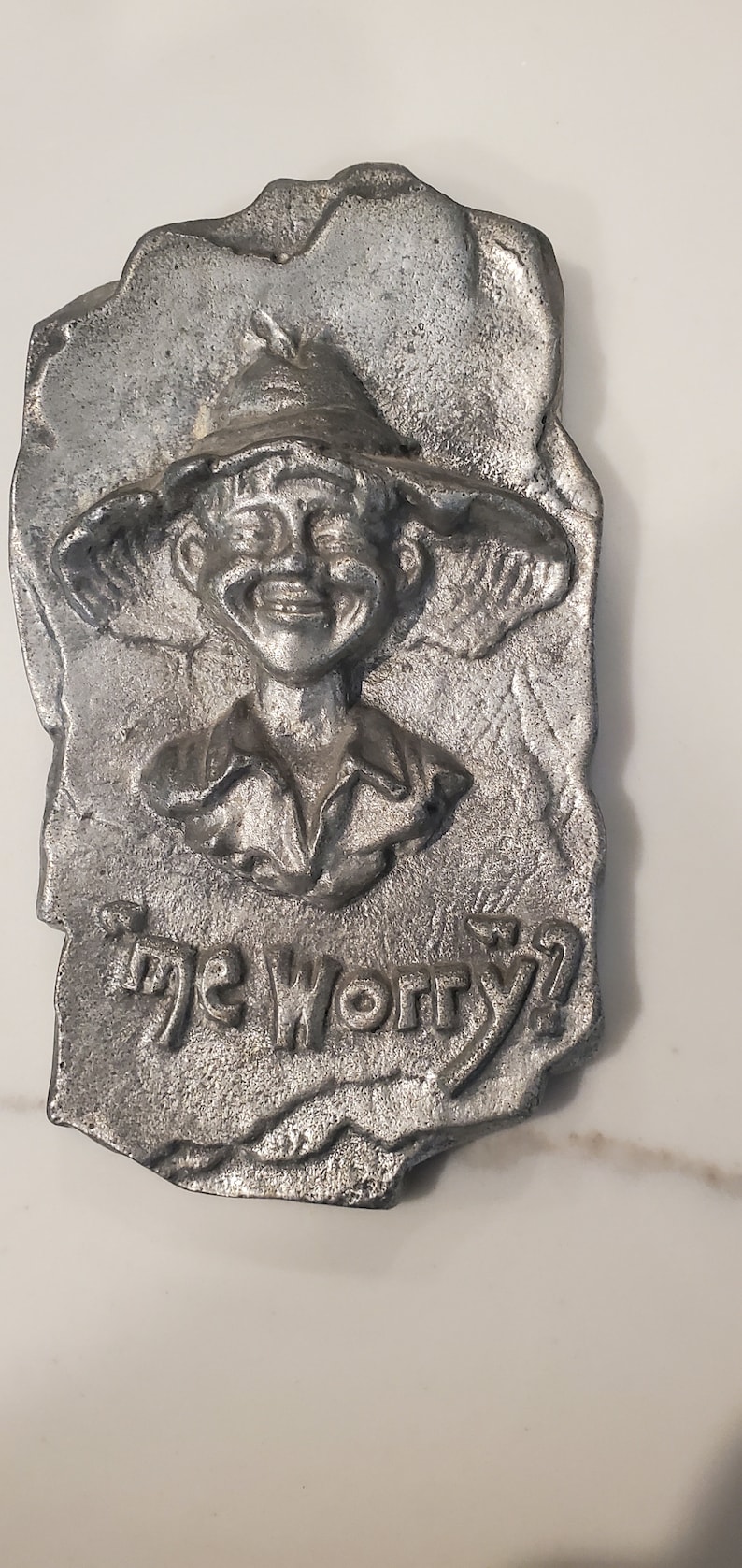 Alfred E Neuman Me Worry Plaque - Etsy