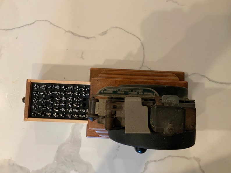 Vintage Monarch Label Maker - Etsy