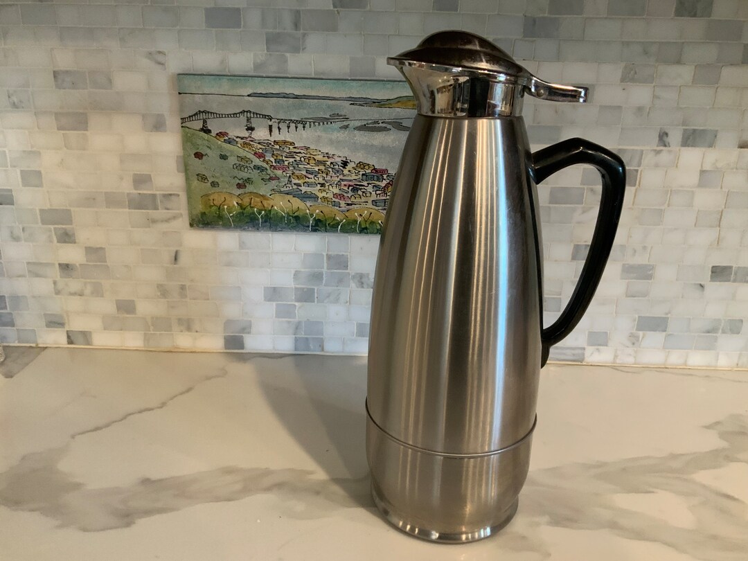 Mid Century Stainless Steel Caraf - Etsy