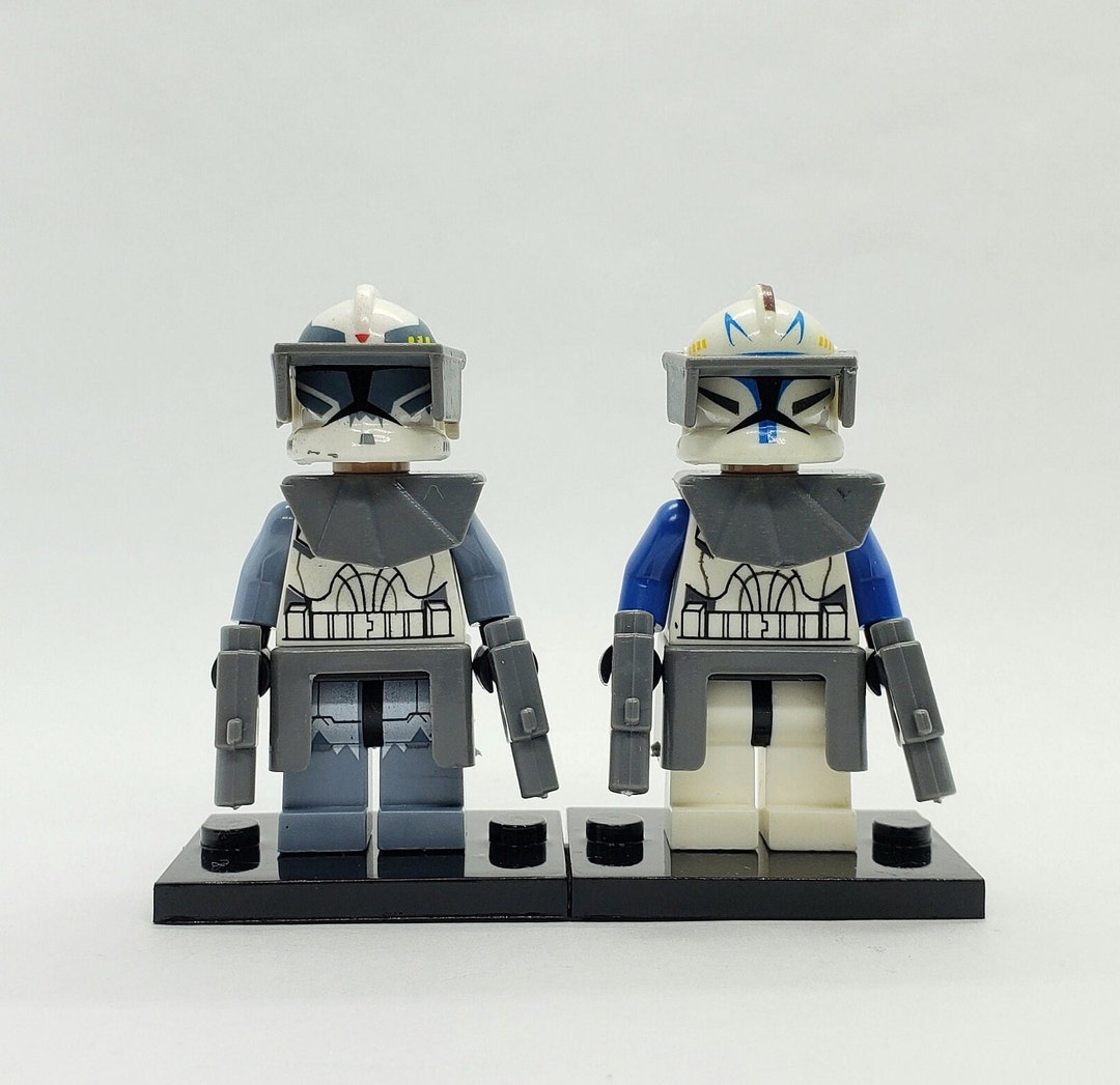 Phase 1 Captain Rex and Phase 1 Commander Fox Star Wars - Etsy
