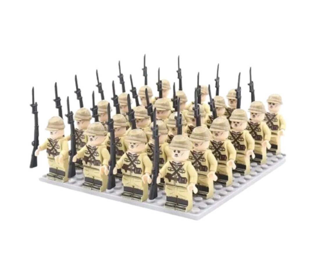 WW2 Japanese Soldier Minifigures 24pcs Building Blocks Set - Etsy