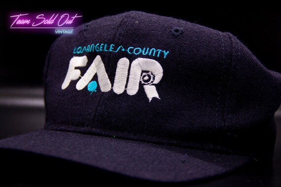 Vintage Youngan Los Angeles County Fair Snapback Hat - Gem