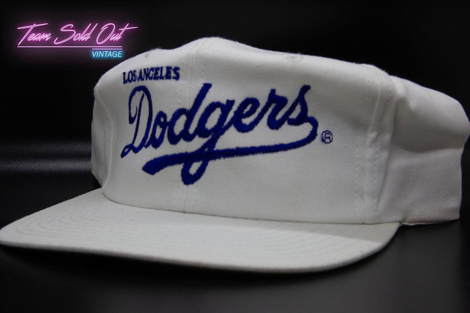 Vintage Twins Los Angeles Dodgers Script Snapback Hat MLB - Etsy