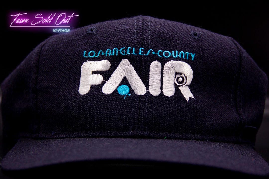 Vintage Youngan Los Angeles County Fair Snapback Hat - Etsy