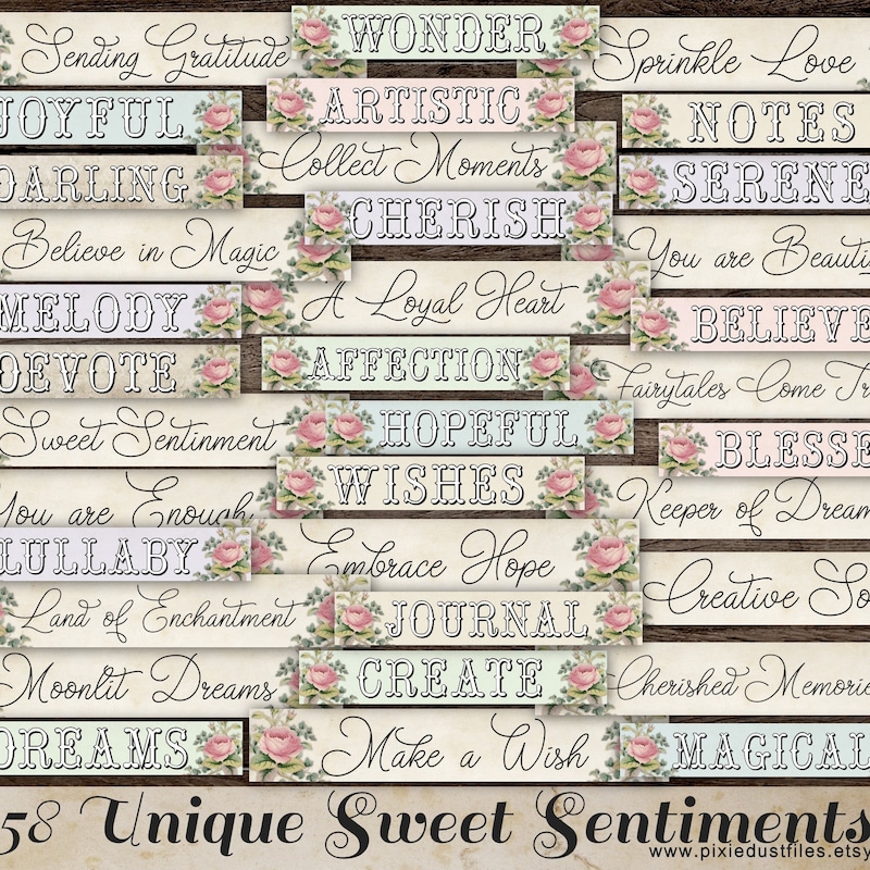 Shabby Chic Quotes - Etsy