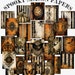 Spooky Season Printable Papers, Junk Journal Kit, Pages, Scrapbooking ...