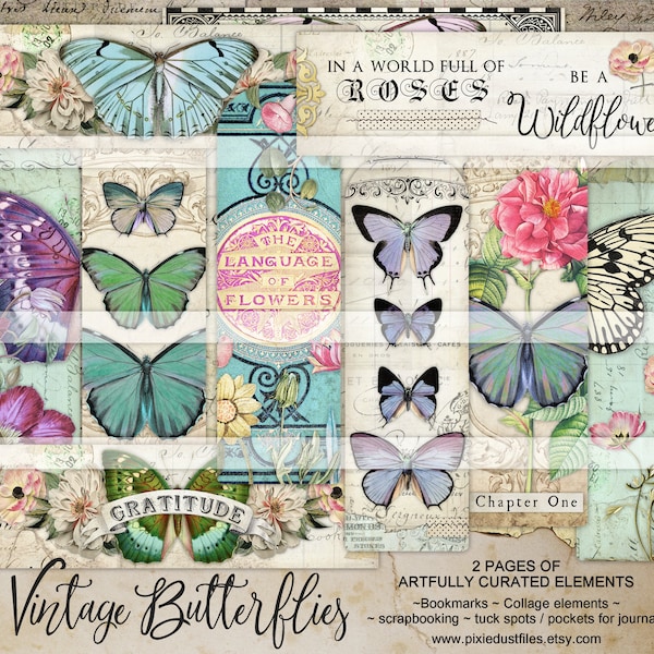 Printable Butterfly - Etsy